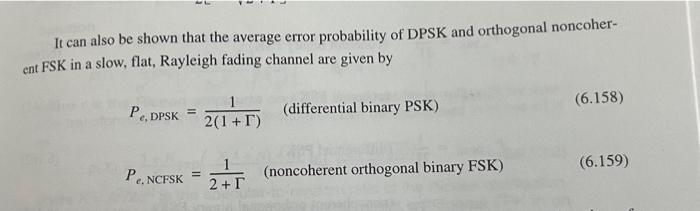 It can also be shown that the average error | Chegg.com