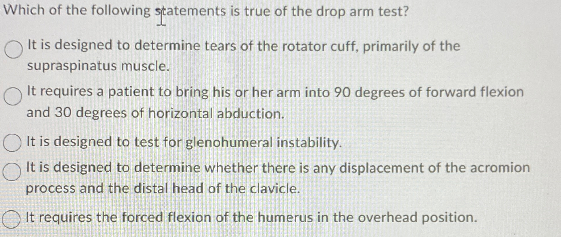 Solved Which of the following statements is true of the drop | Chegg.com