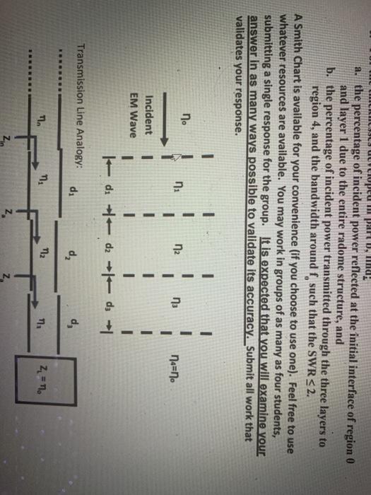 and 6,33 For the three-layer radome "sandwich" of | Chegg.com