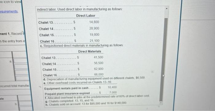 Solved (i) (Cick the icon to viw the evants) Read the | Chegg.com