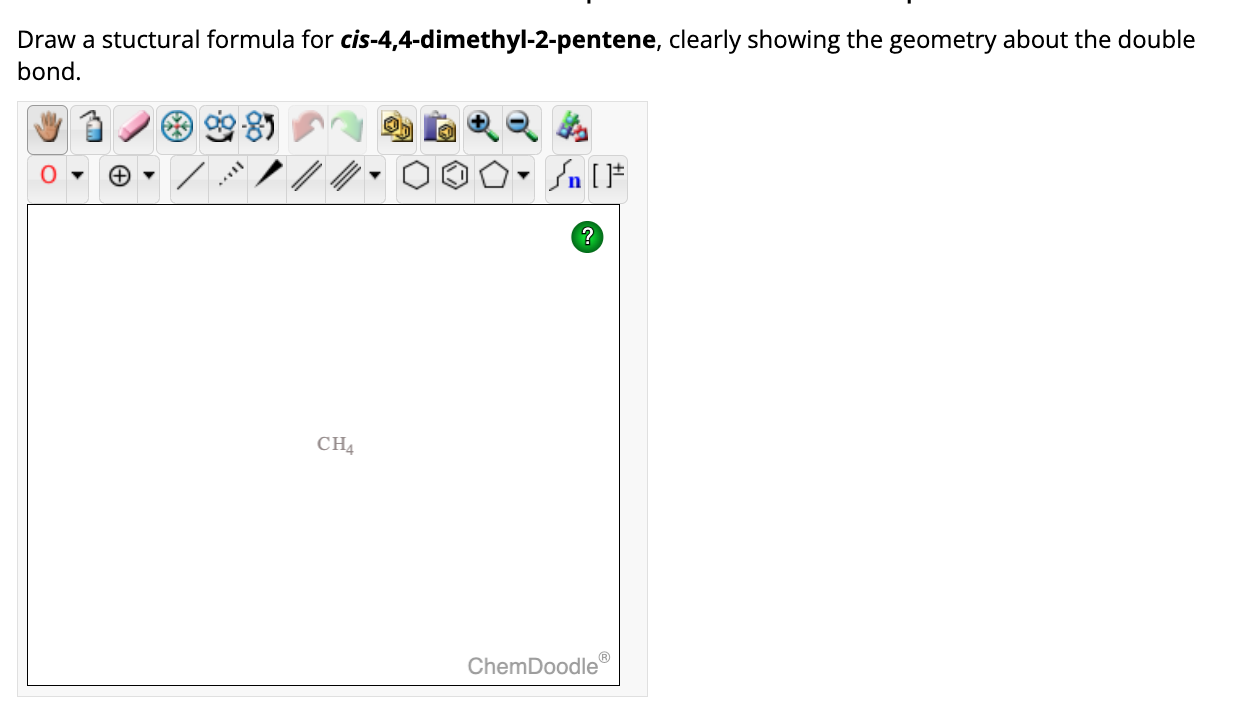 Solved Draw a stuctural formula for | Chegg.com