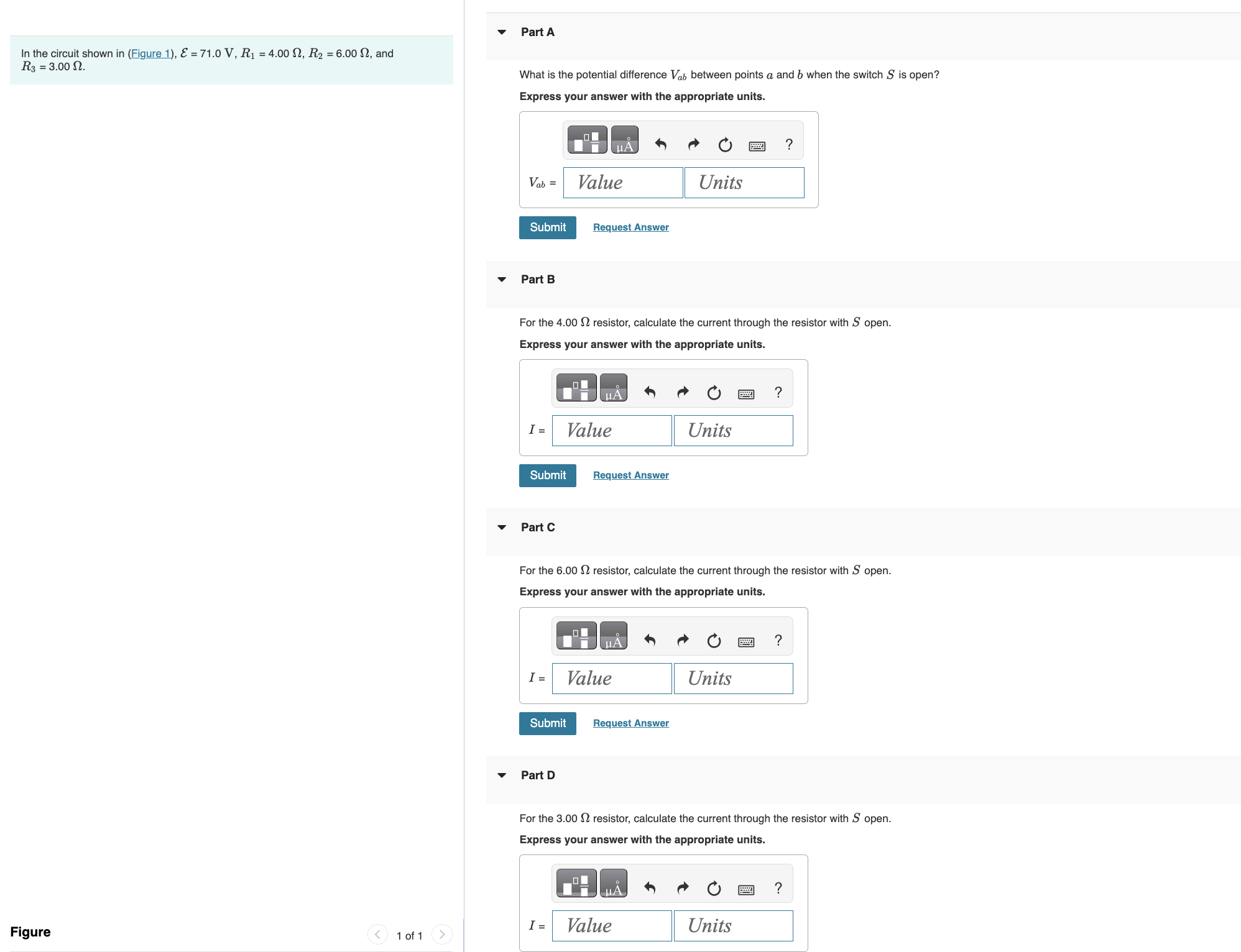 Solved In ﻿the circuit shown | Chegg.com