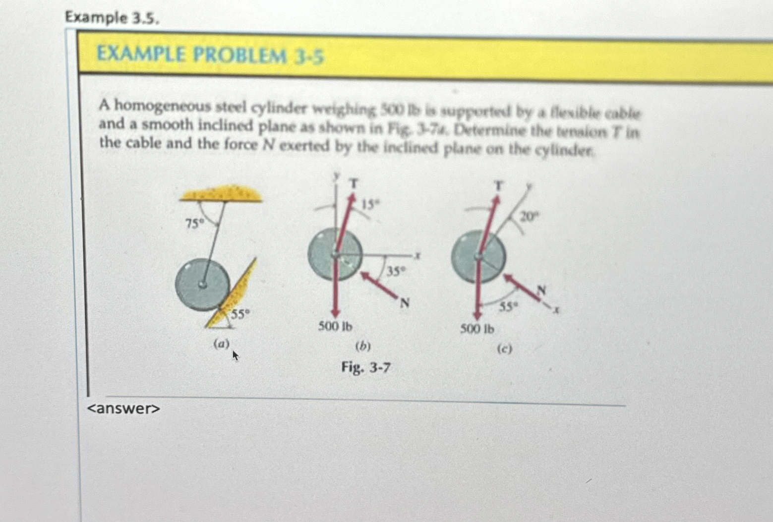 Solved Example 3.5.EXAMPLE PROBLEM 3-5A homogeneous steel | Chegg.com