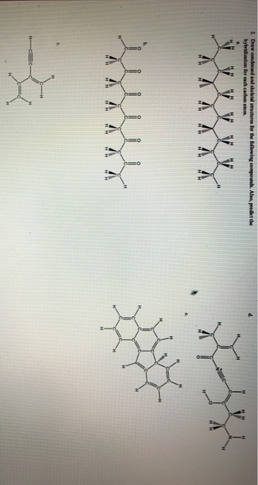 Solved 1. Draw condensed structures and determine the number | Chegg.com