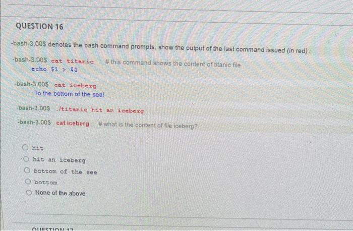 Solved Which command send the word count of the current | Chegg.com