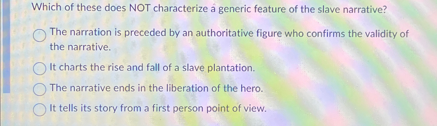 Solved Which of these does NOT characterize a generic | Chegg.com