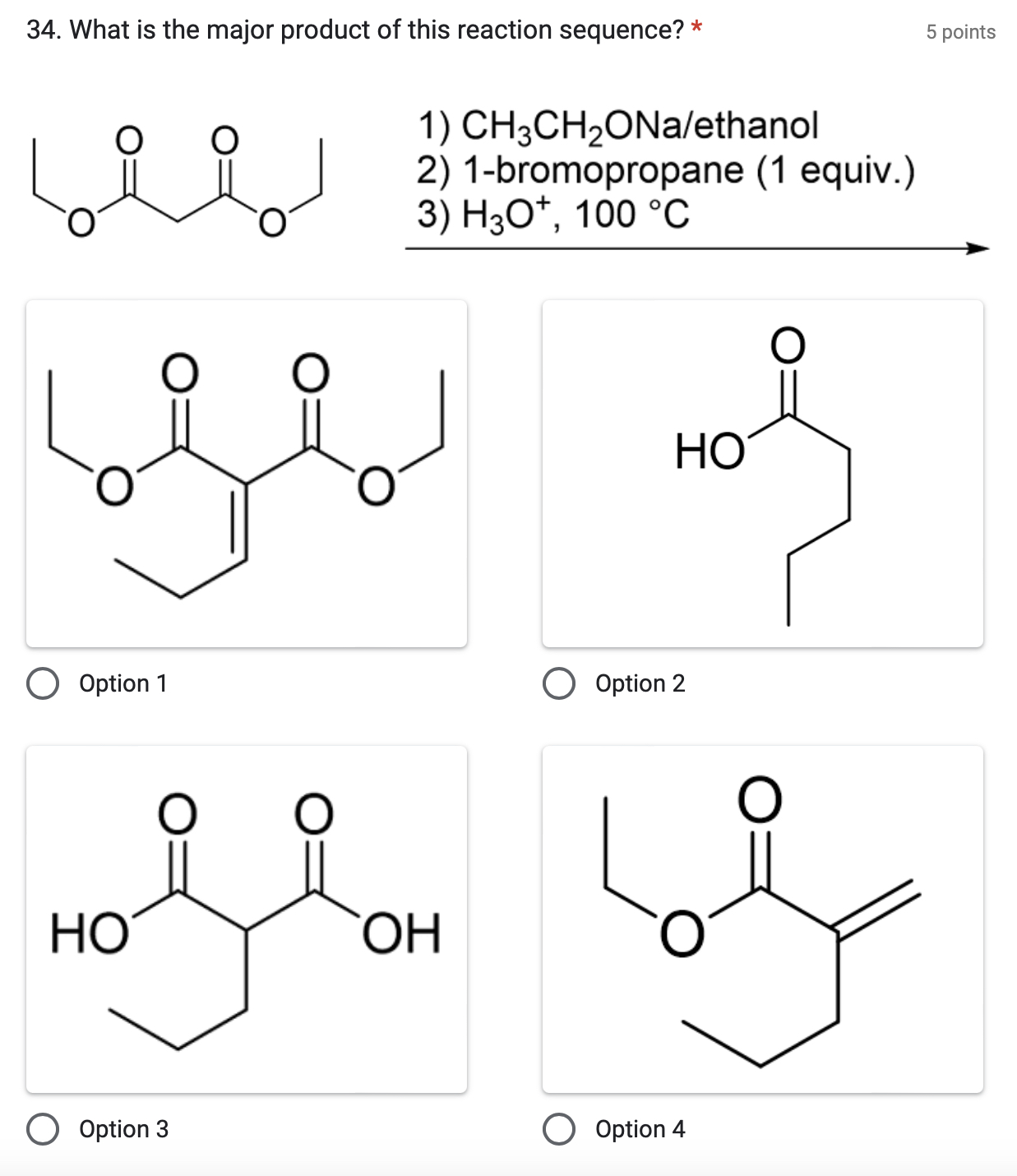 Solved What is the major product of this reaction sequence? | Chegg.com