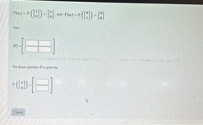 Solved Other examples of linear transformations are provided | Chegg.com