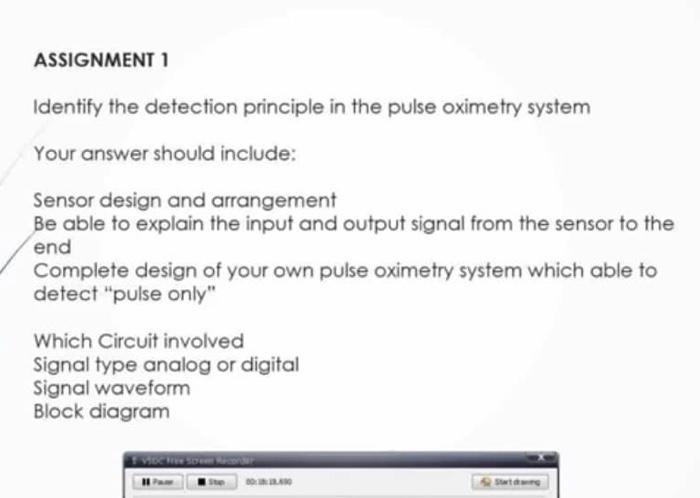 Solved Identify the detection principle in the pulse | Chegg.com