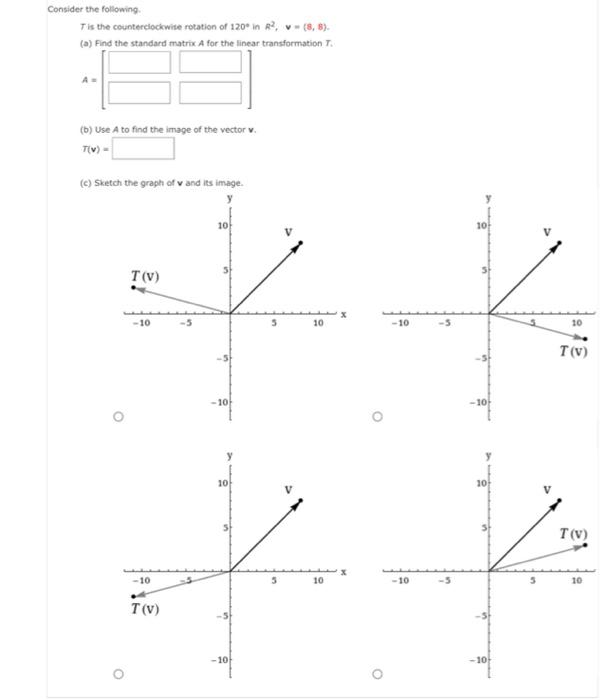 Solved Consider the following. T is the counterclockwise | Chegg.com