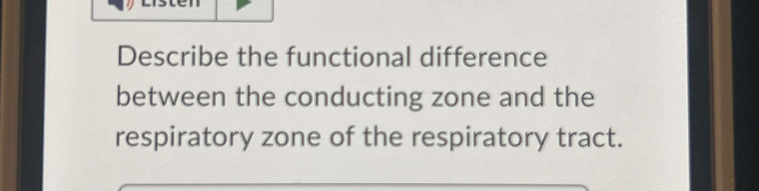 Solved Describe the functional difference between the | Chegg.com