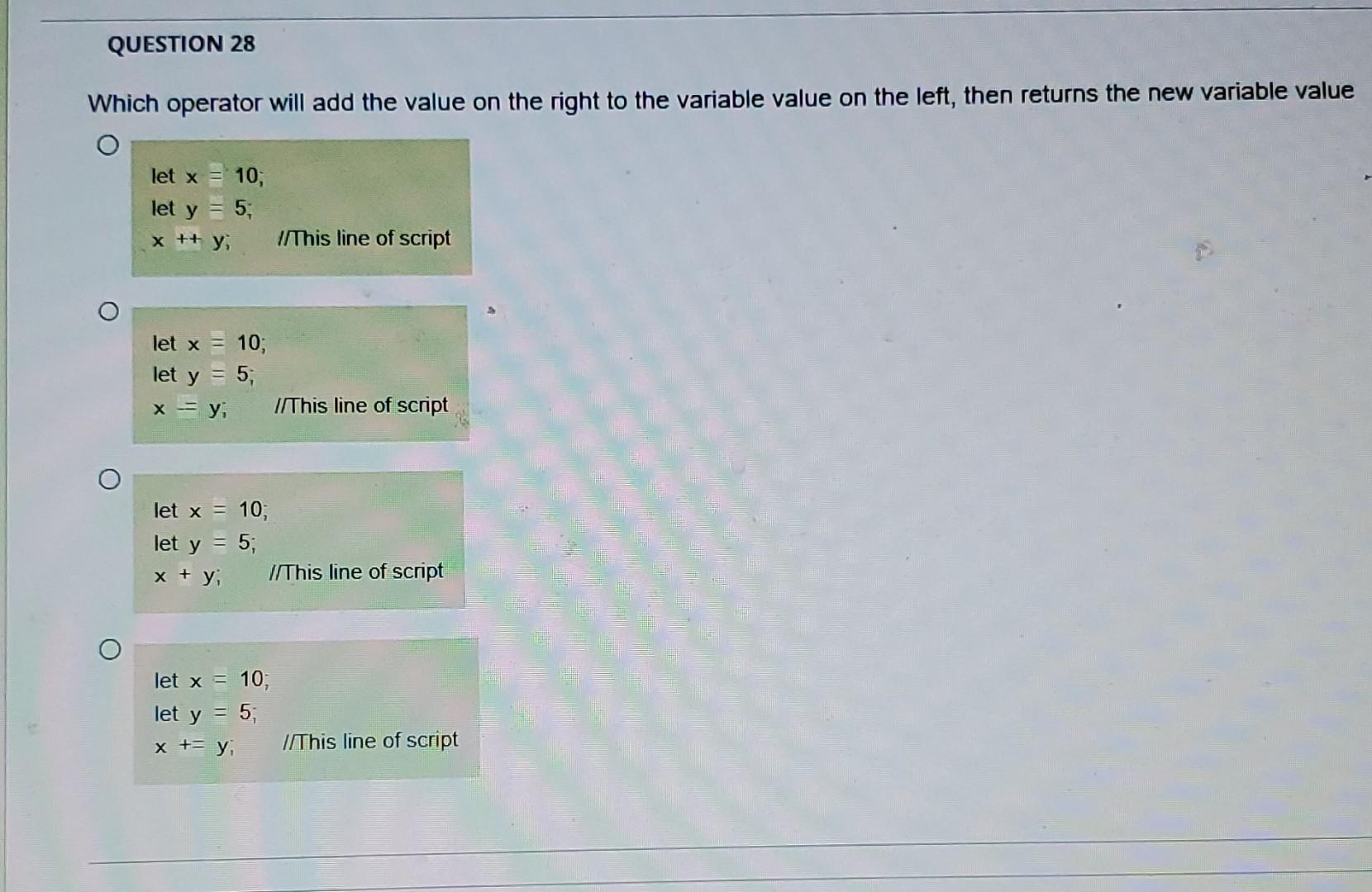 Solved Using correct JavaScript syntax, write a formula to | Chegg.com