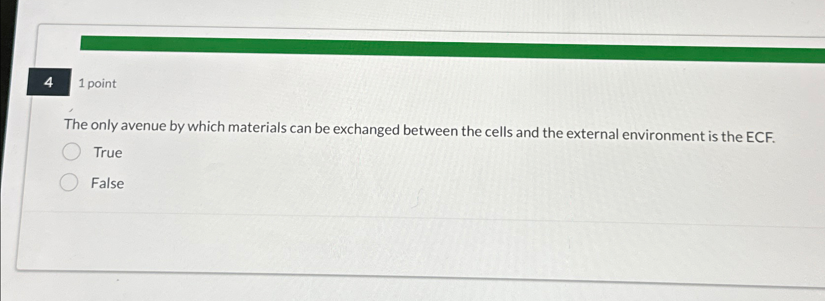 Solved 41 ﻿pointThe only avenue by which materials can be | Chegg.com