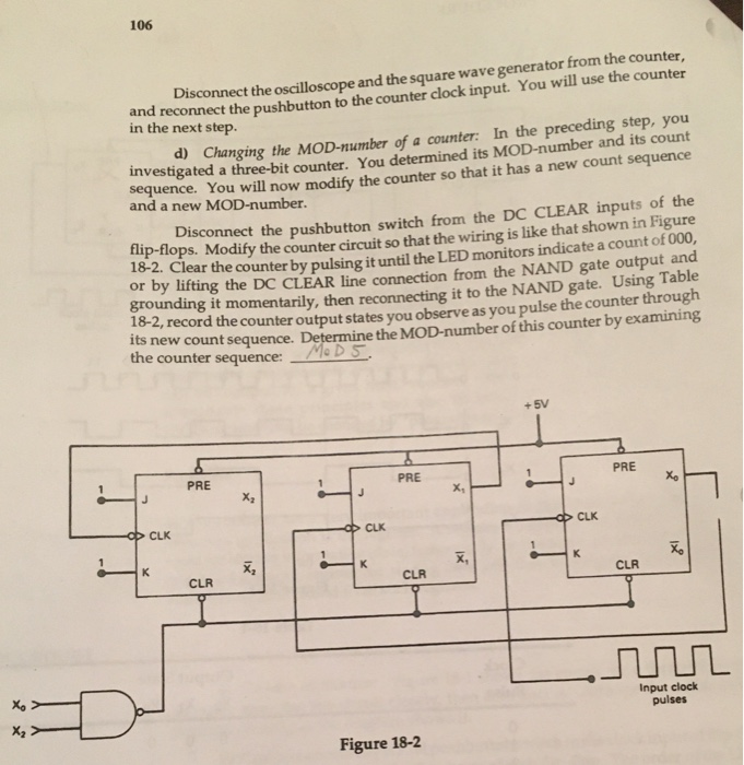 Solved 6. Explain how the modification you made to the | Chegg.com