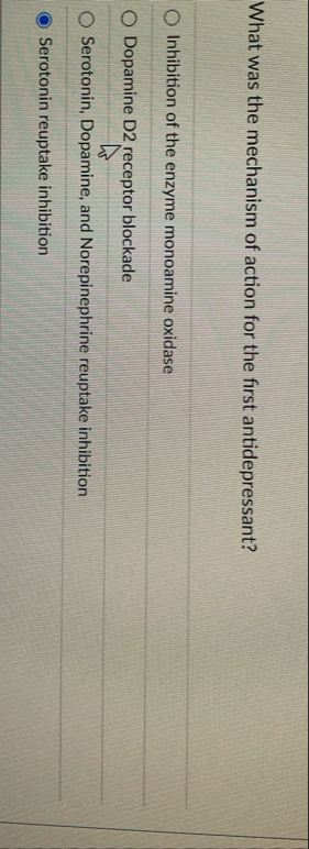 Solved What was the mechanism of action for the first | Chegg.com
