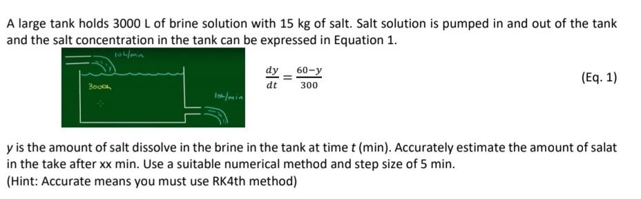 Solved how to solve this question by using Runge Kutta RK4 | Chegg.com