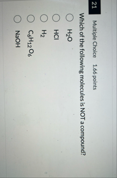 Solved Multiple Choice 1.66 ﻿pointsWhich of the following | Chegg.com