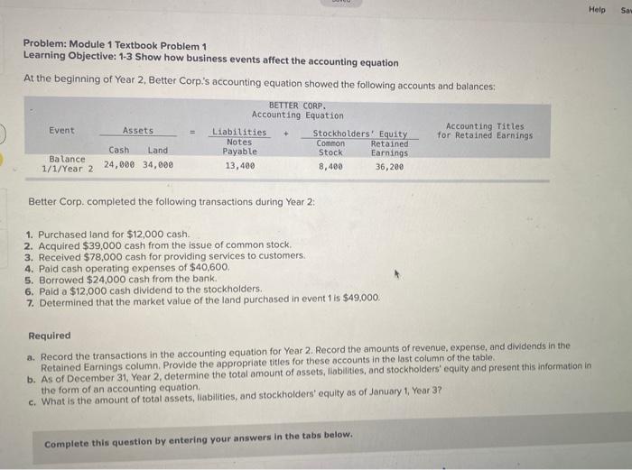 Solved Problem: Module 1 Textbook Problem 1 Learning | Chegg.com