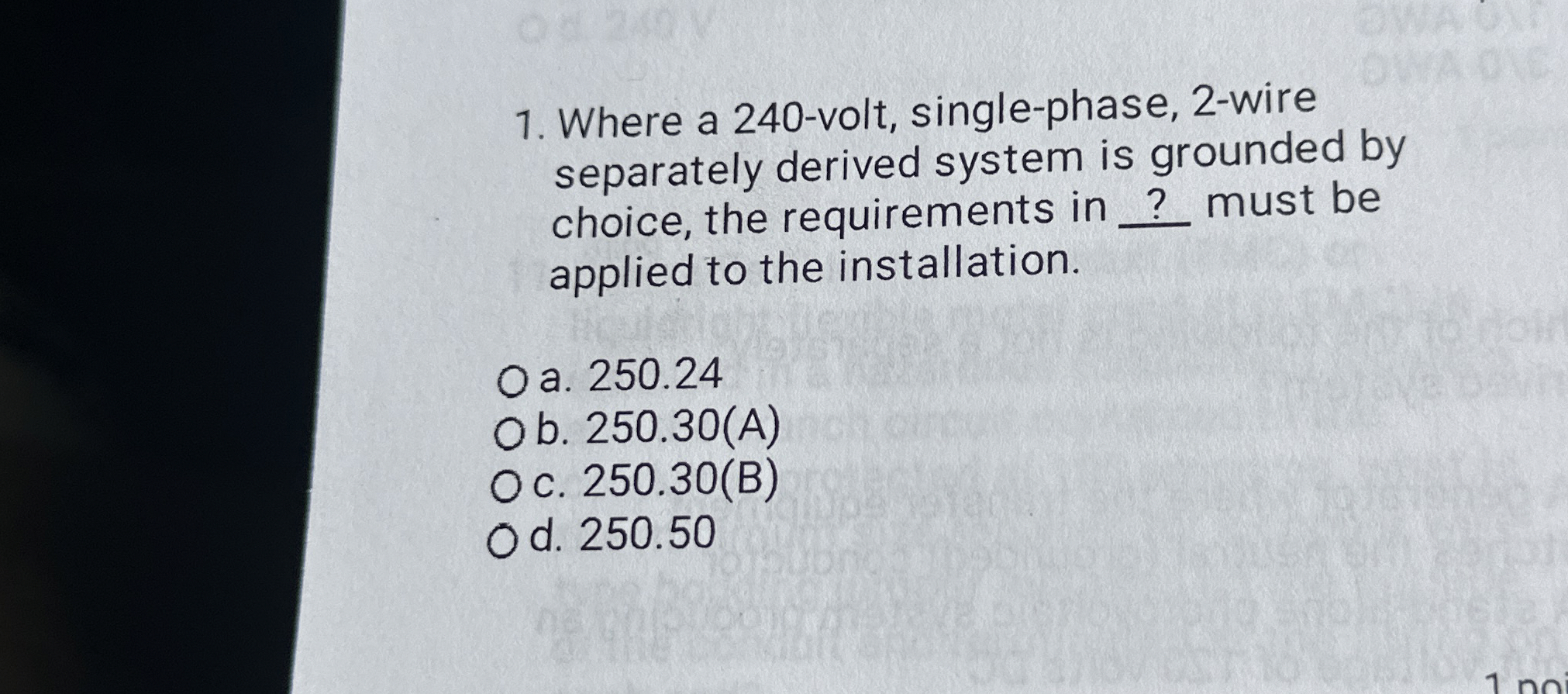 Solved Where a 240 -volt, single-phase, 2-wire separately | Chegg.com