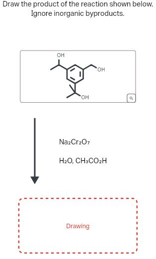 Solved Draw the product of ﻿the reaction shown below.Ignore | Chegg.com