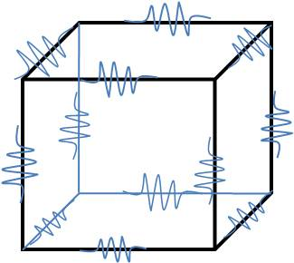 Solved 1. A cube is constructed using 12 equal resistors(R), | Chegg.com