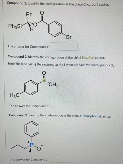 Solved using the priority rule, identify the configuration | Chegg.com
