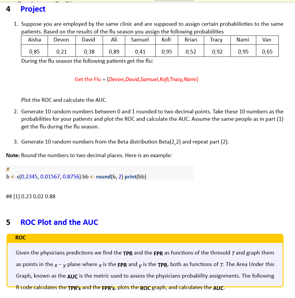 Solved 4 ﻿Project Suppose you are employed by the same | Chegg.com