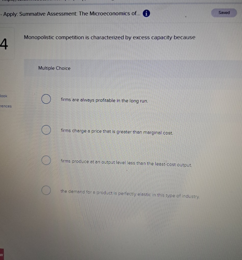 Solved Apply: Summative Assessment: The Microeconomics | Chegg.com