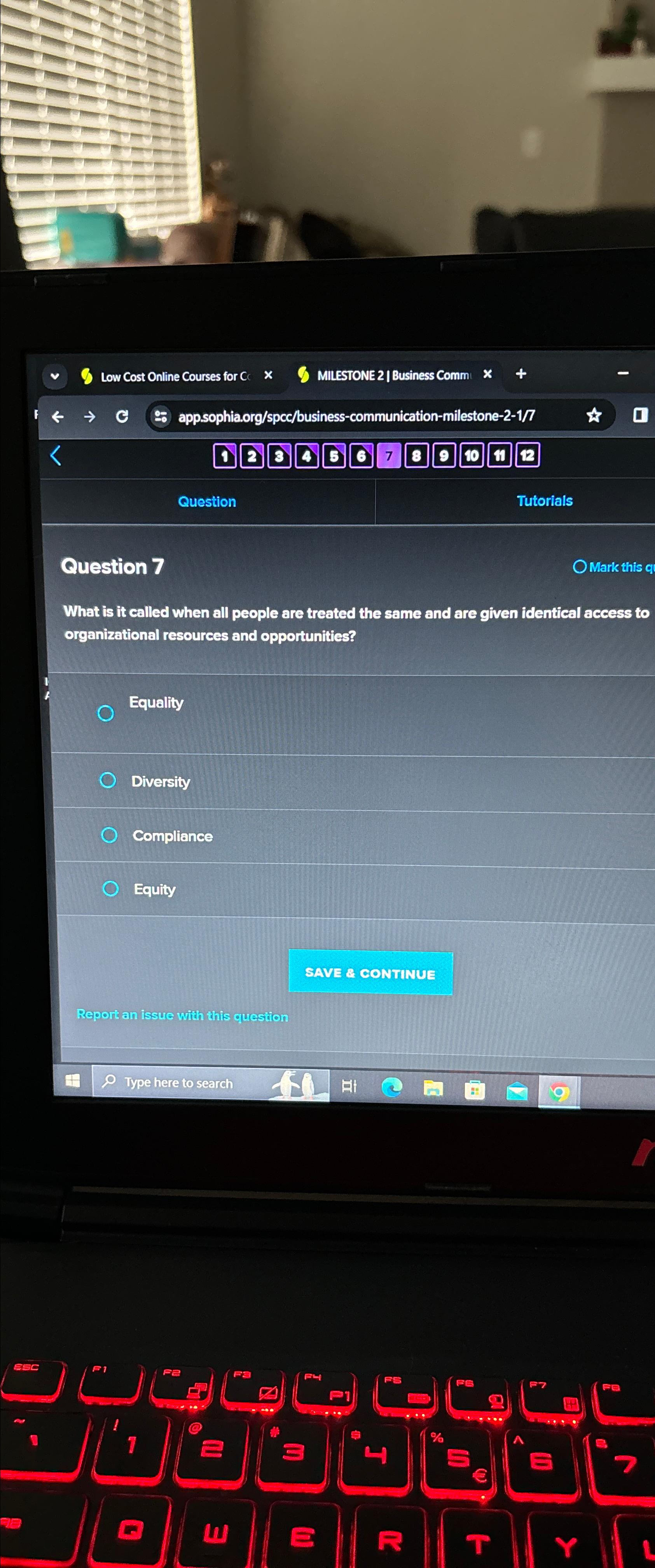 Solved Low Cost Online Courses for C. ﻿MILESTONE 2 | | Chegg.com