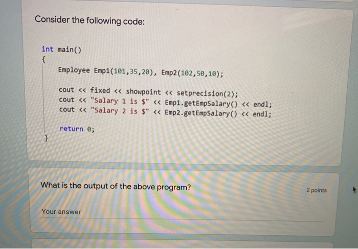Solved Consider the following UML diagram: Employee empID: | Chegg.com