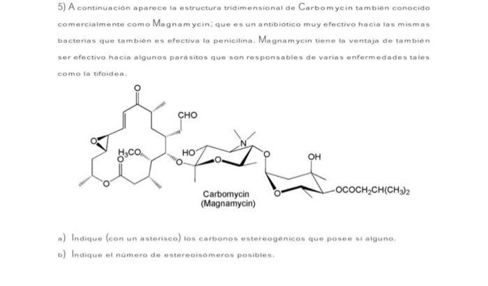 Solved a) identify the stereogenic carbons b) identify the | Chegg.com