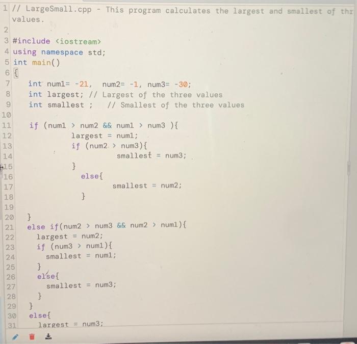 Solved Program contains the necessary a... Program computes | Chegg.com