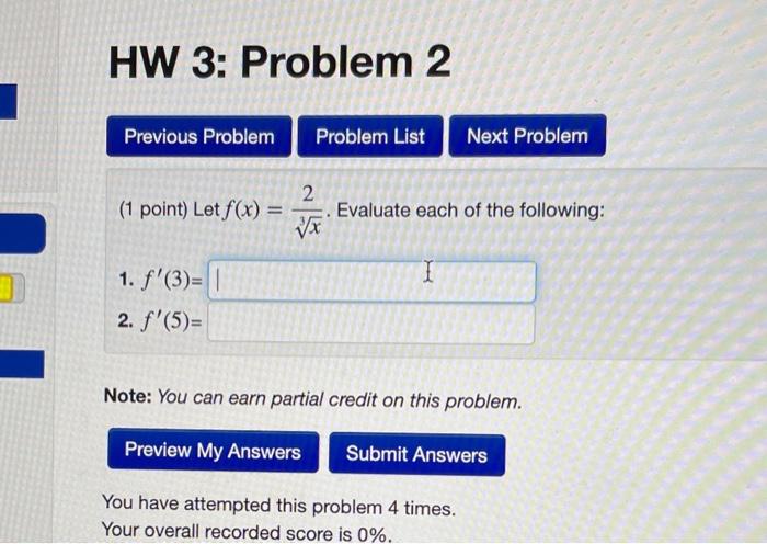 Solved webwork / 2022s_calculus1_01130_1_abay/hw_3/10 HW 3: | Chegg.com
