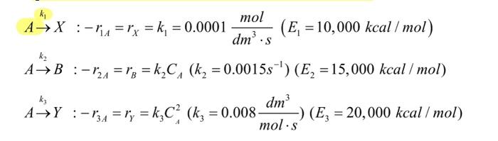 Solved Consider when the parallel liquid reaction proceeds | Chegg.com