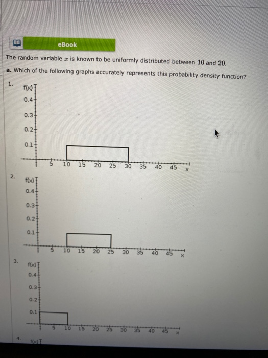 Solved eBook The random variable is known to be uniformly | Chegg.com