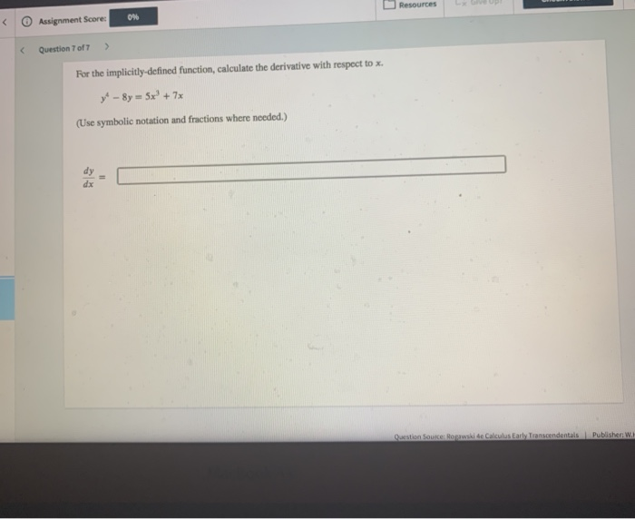 Solved Give Up Hint Resources Check Answer 09 Assignment | Chegg.com