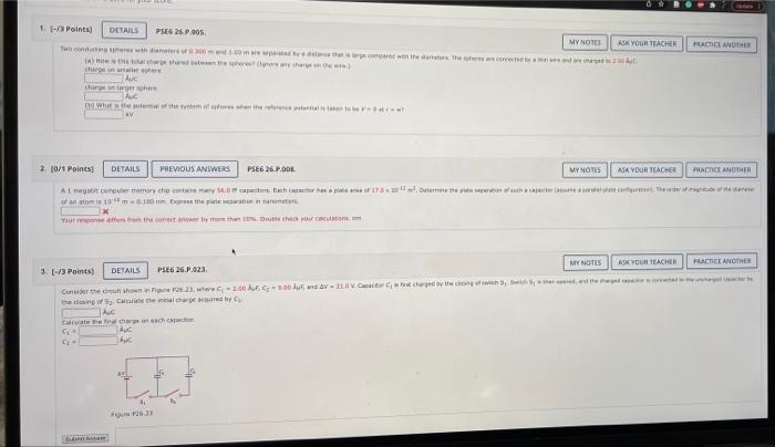 O PEACTICE ANOTHER 1.3 Points DETAILS PSE 26 P 005 MY | Chegg.com