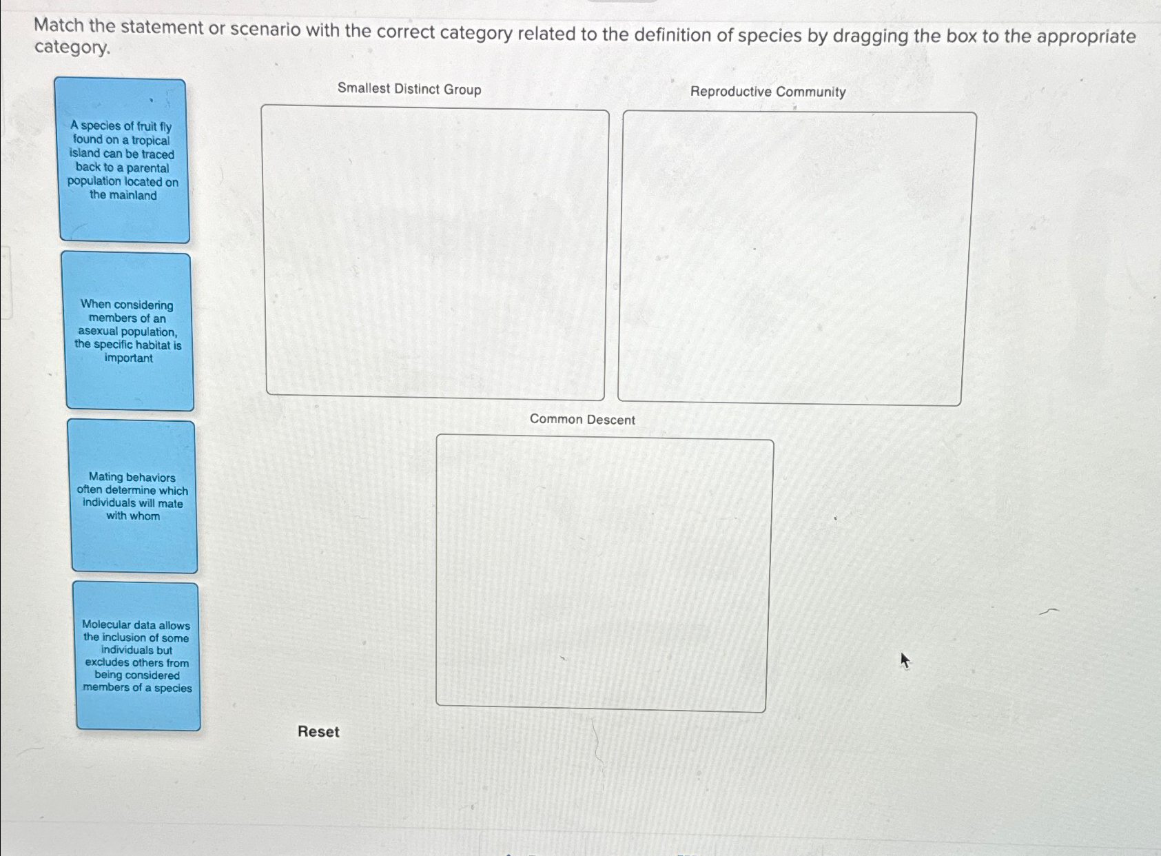 Solved Match the statement or scenario with the correct | Chegg.com