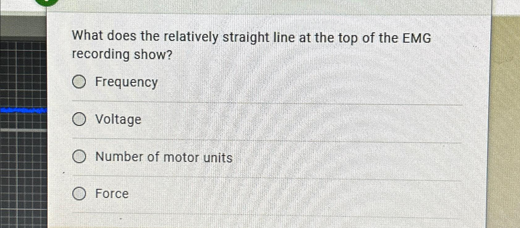 Solved What does the relatively straight line at the top of | Chegg.com