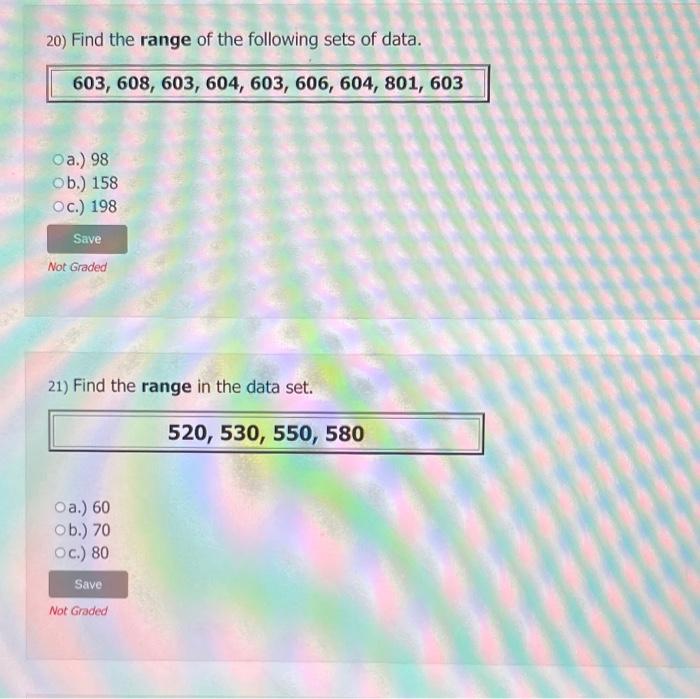 Solved High School Statistics Find the mean, median, and | Chegg.com