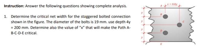 Instruction: Answer the following questions showing | Chegg.com