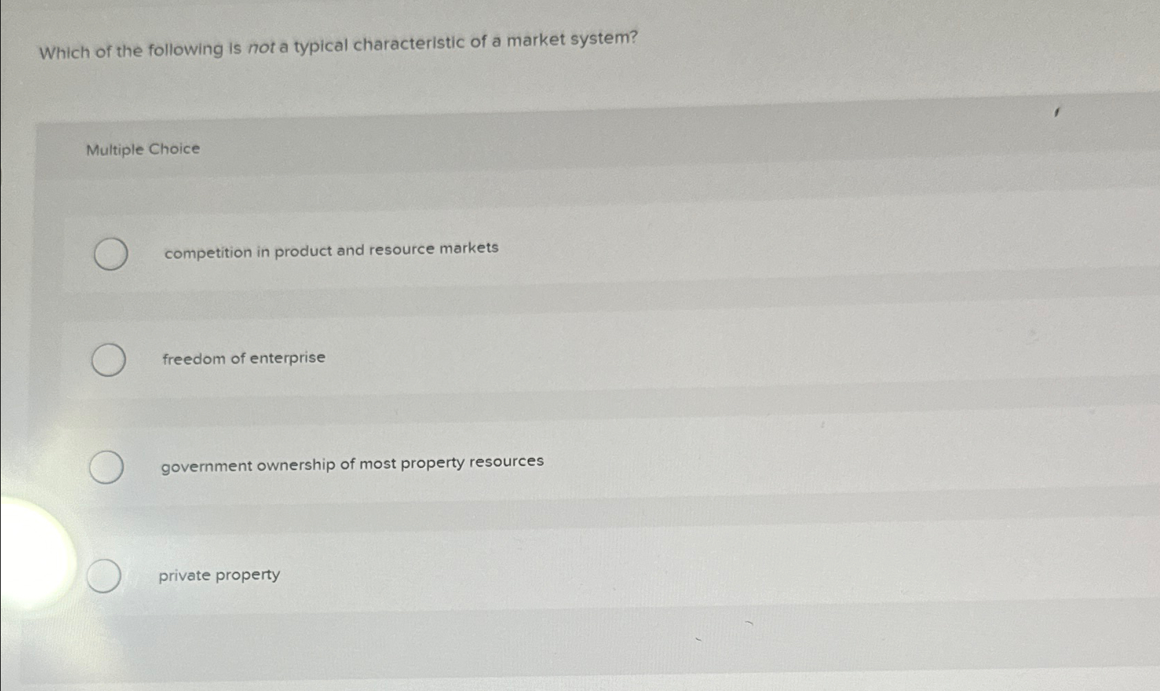 Solved Which of the following is not a typical | Chegg.com