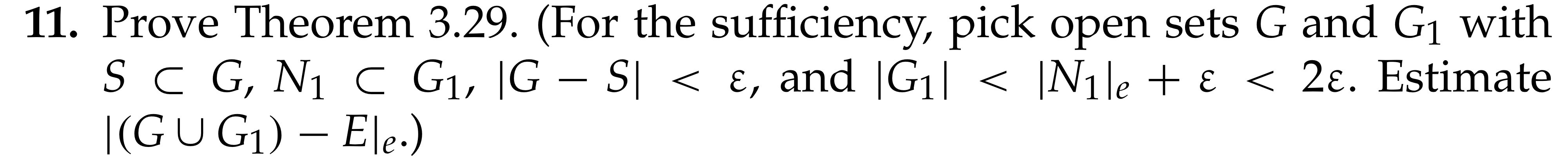 Prove Theorem 3.29. (For the sufficiency, pick open | Chegg.com