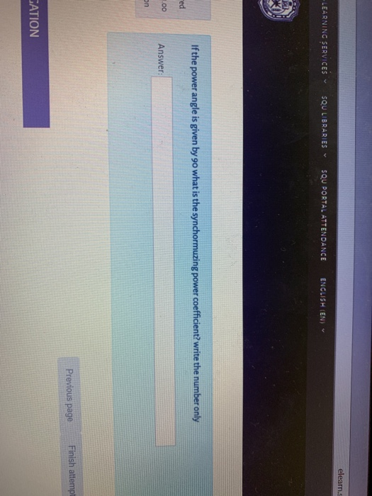 Solved elearn. LEARNING SERVICES SQU LIBRARIES SQU PORTAL | Chegg.com