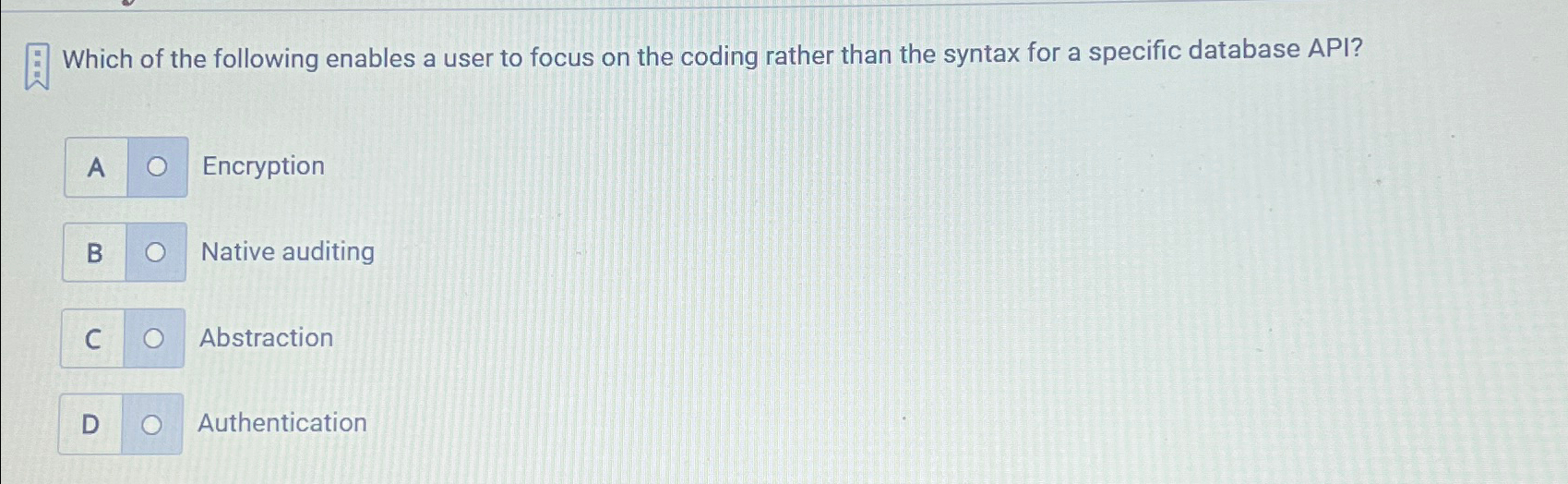 Solved Which of the following enables a user to focus on the | Chegg.com