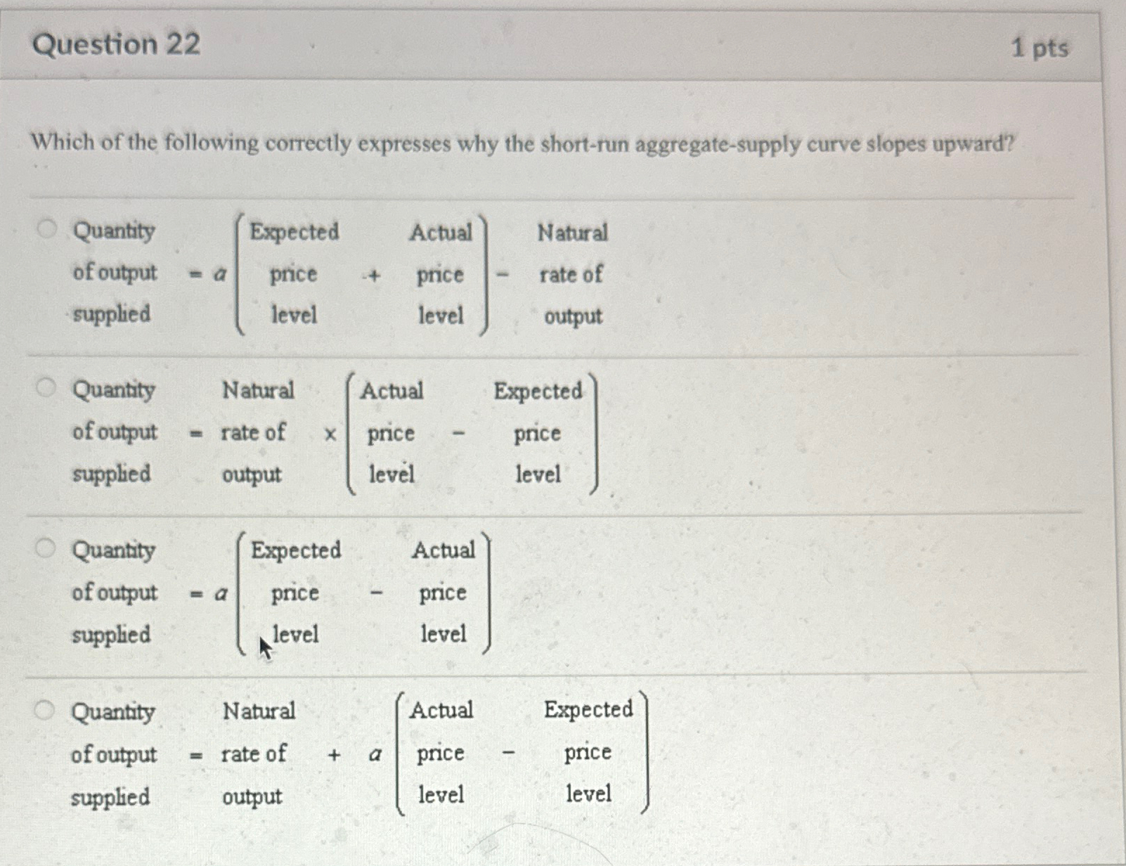Solved Question 221 ptsWhich of the following correctly | Chegg.com Solved Question 221 ptsWhich of the following correctly | Chegg.com