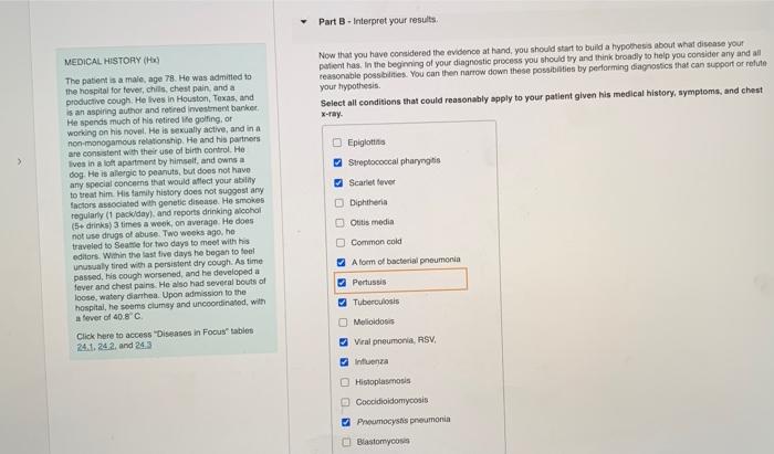 Solved Part B.Interpret your results Now that you have | Chegg.com