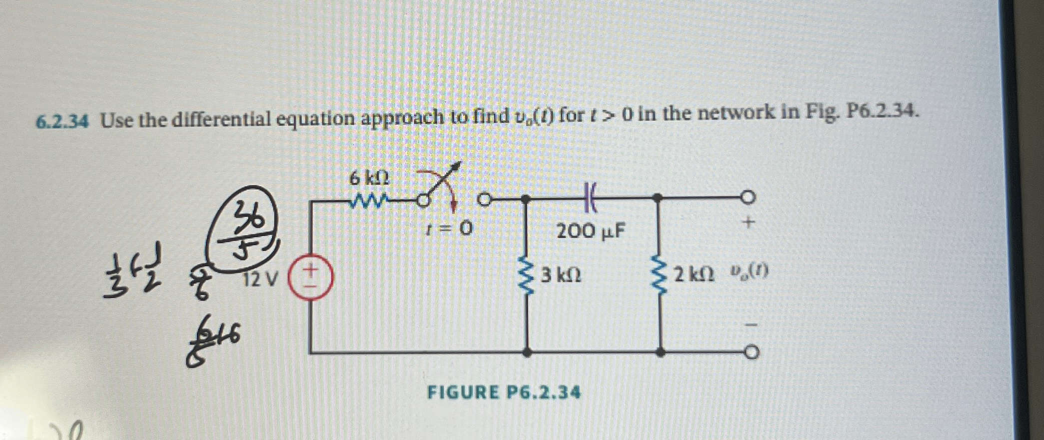 Solved 6.2.34 ﻿Use the differential equation approach to | Chegg.com