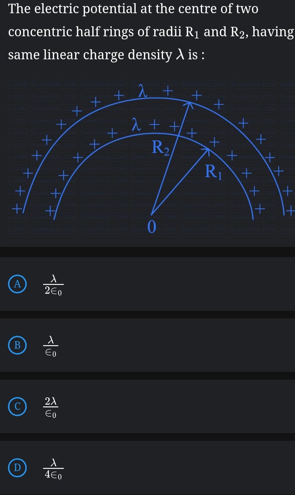 Solved The electric potential at the centre of two | Chegg.com