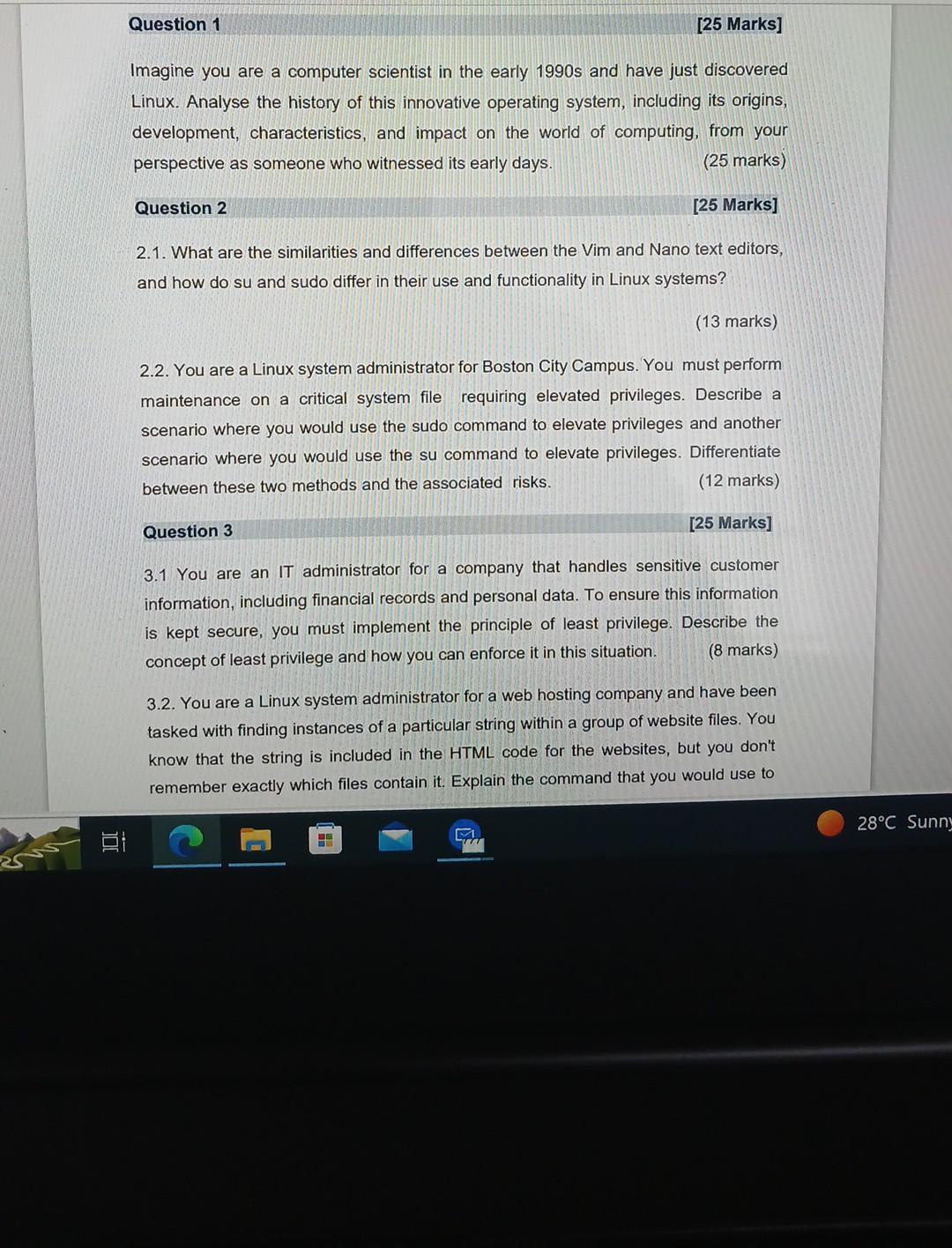 Solved Imagine you are a computer scientist in the early | Chegg.com